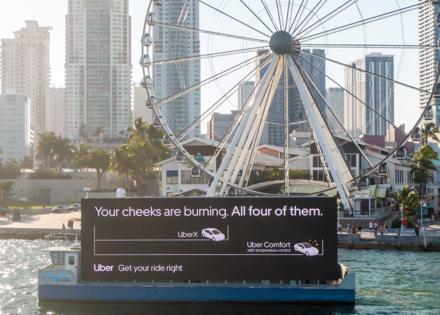 Digital Billboard Boats South Florida | Ballyhoo Media