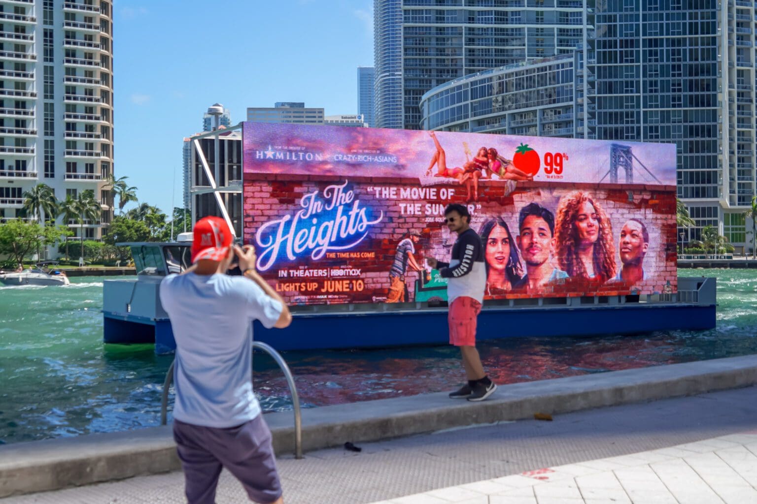 Digital Billboard Boats South Florida | Ballyhoo Media