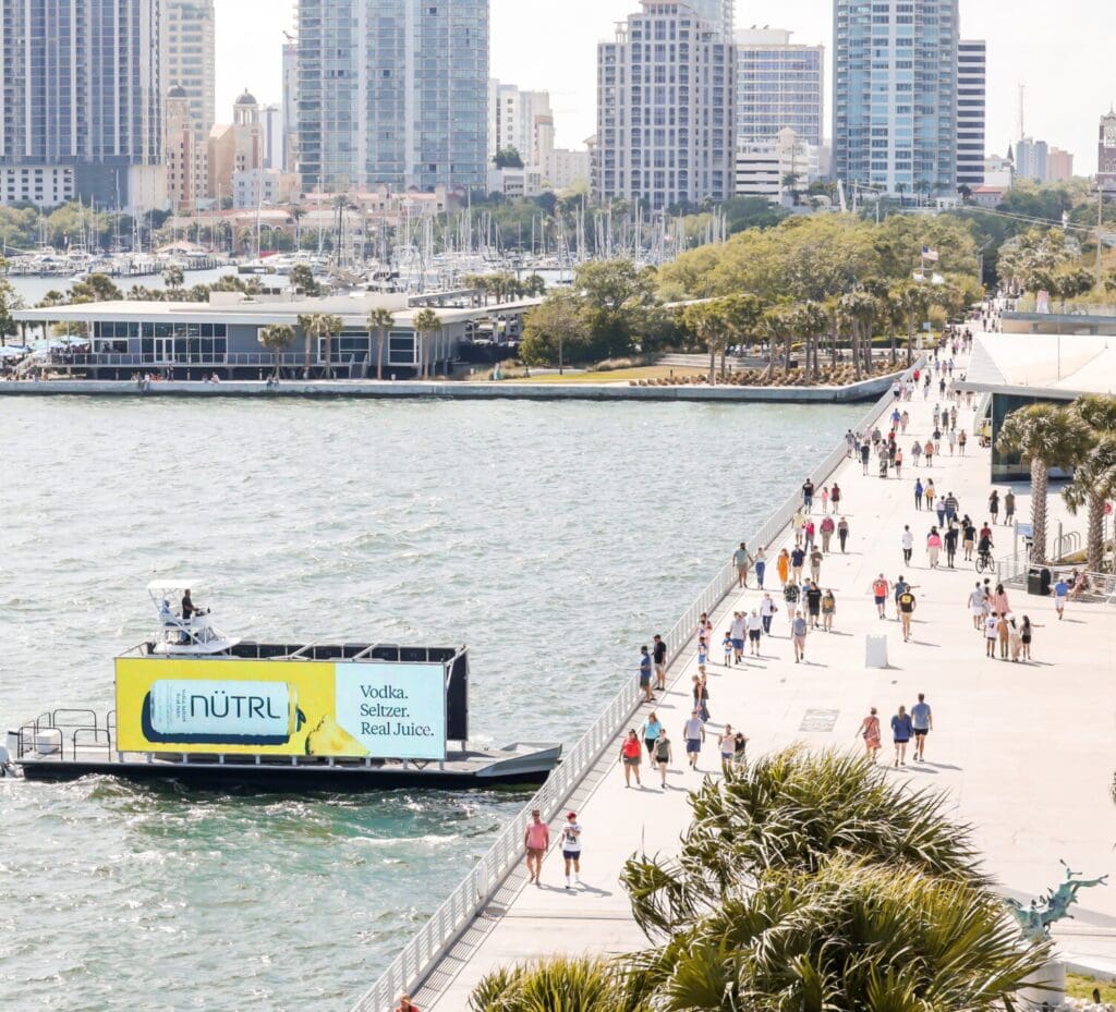 Digital Billboard Boats South Florida | Ballyhoo Media