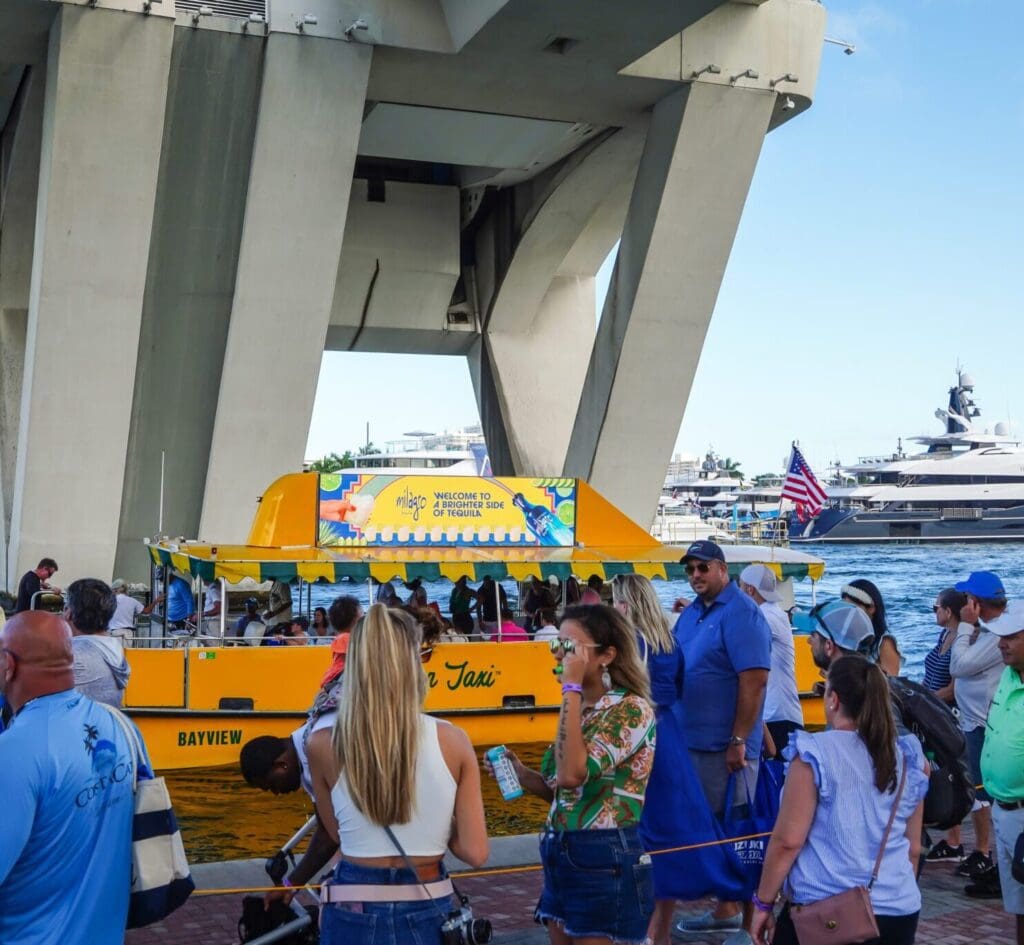Ft Lauderdale Water Taxi Fins Advertising | Ballyhoo Media