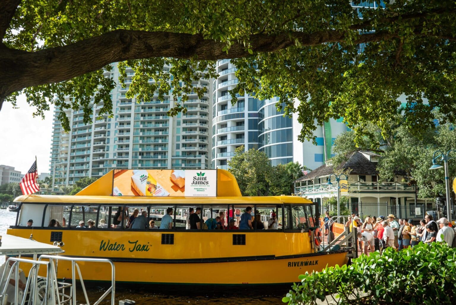 Ft Lauderdale Water Taxi Fins Advertising | Ballyhoo Media