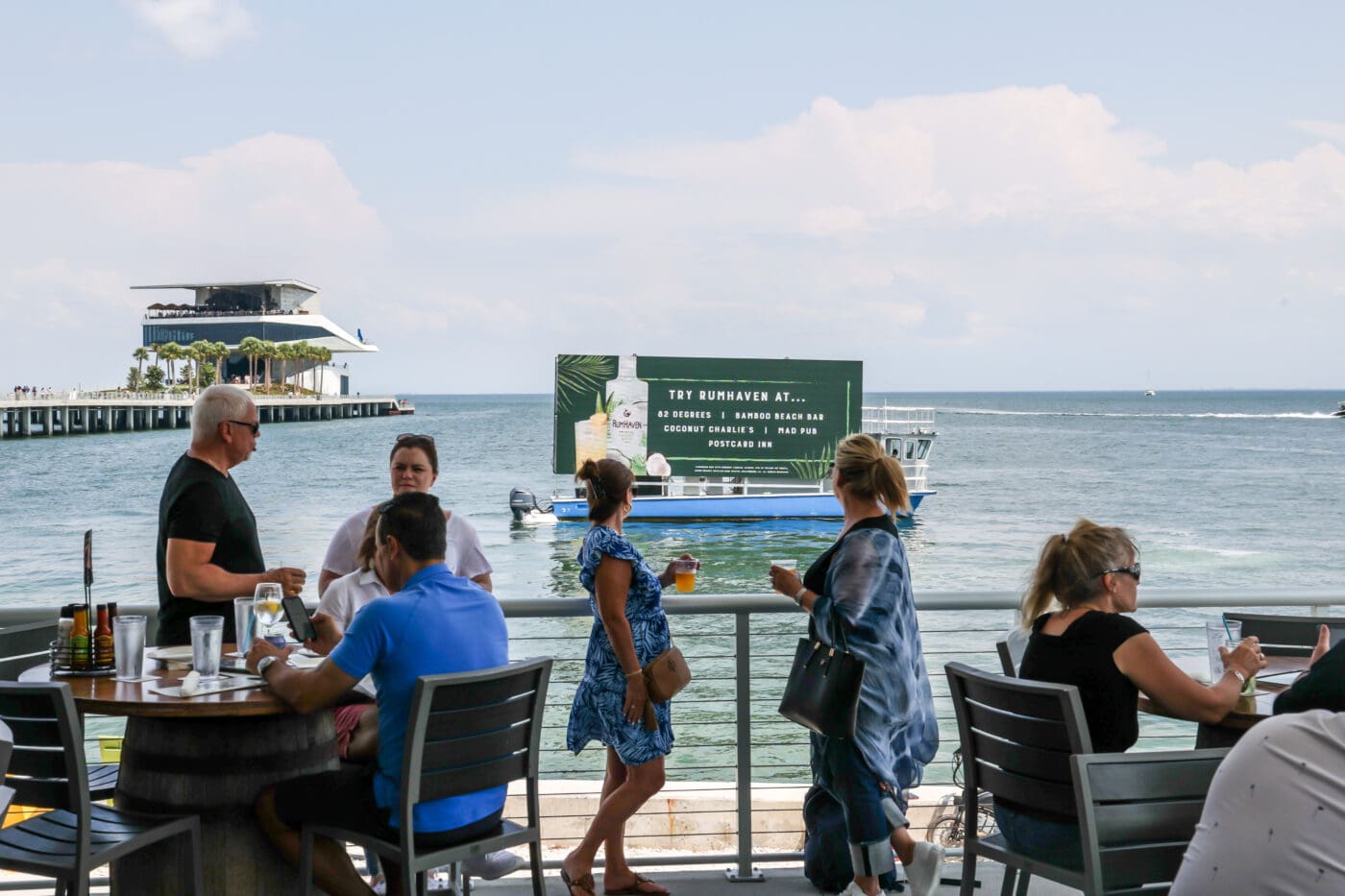 Digital Billboard Boats South Florida | Ballyhoo Media